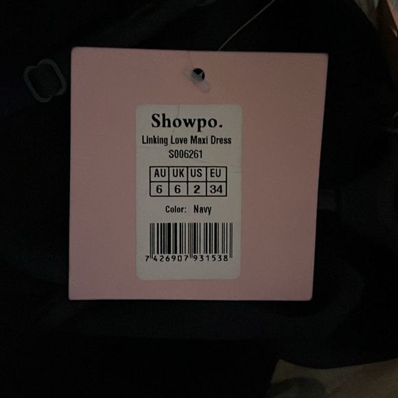 Showpo. | Dresses | Showpo Linking Love Maxi Dress Plunge Neck Slip ...
